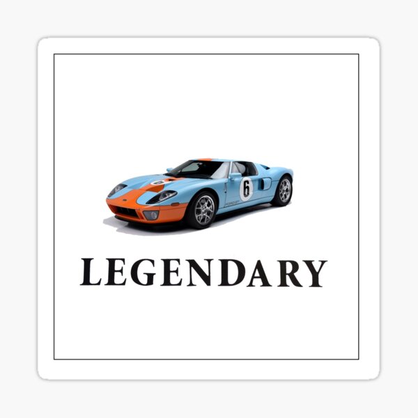 "GT 40" Sticker for Sale by MMisc | Redbubble