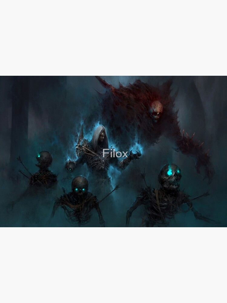 "Necromancer" Poster for Sale by Filox | Redbubble