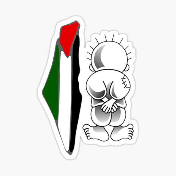 "Handala palestine حنظلة فلسطين" Sticker for Sale by ktahan | Redbubble