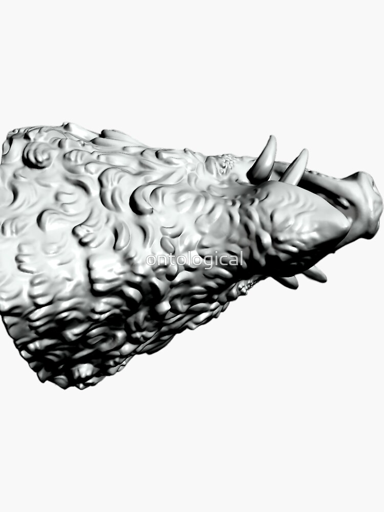 "Boar's Head" Sticker for Sale by ontological | Redbubble