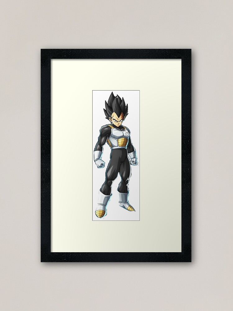 "Vegeta" Framed Art Print for Sale by Alpha1012 | Redbubble