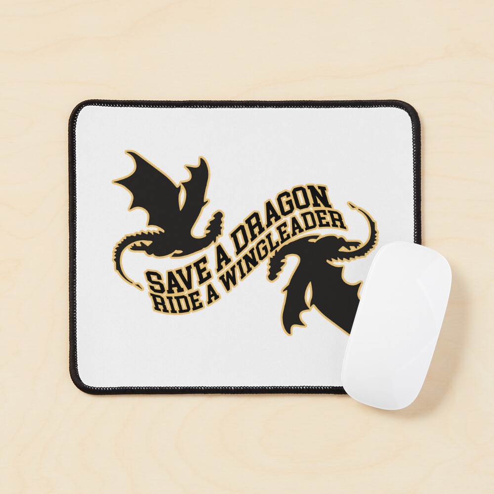 " Fourth Wing Save a Dragon Ride a Ringleader" Sticker for Sale by ...