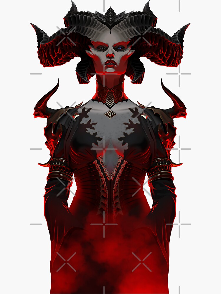 Pegatina con la obra «FanArt Lilith » de Novauniverses | Redbubble