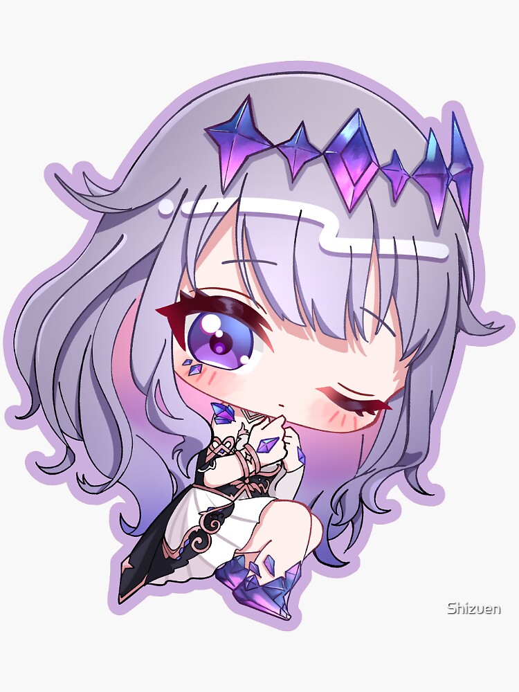 "HoloAdvent Bijou" Sticker for Sale by Shizuen | Redbubble