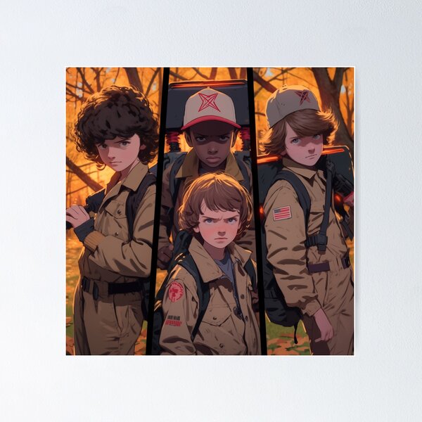 "Stranger Things Dustin, Mike, Will, and Lucas Halloween GhostBusters ...