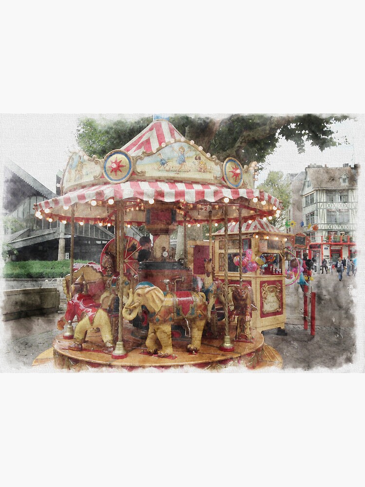 "French Carousel" Sticker for Sale by tommyrey | Redbubble