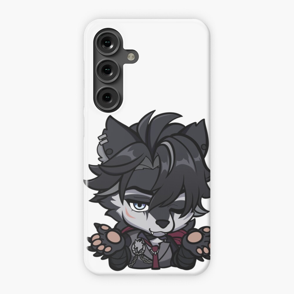 "Chibi Wolf Wriothesley" Sticker for Sale by DeebyFeeby | Redbubble