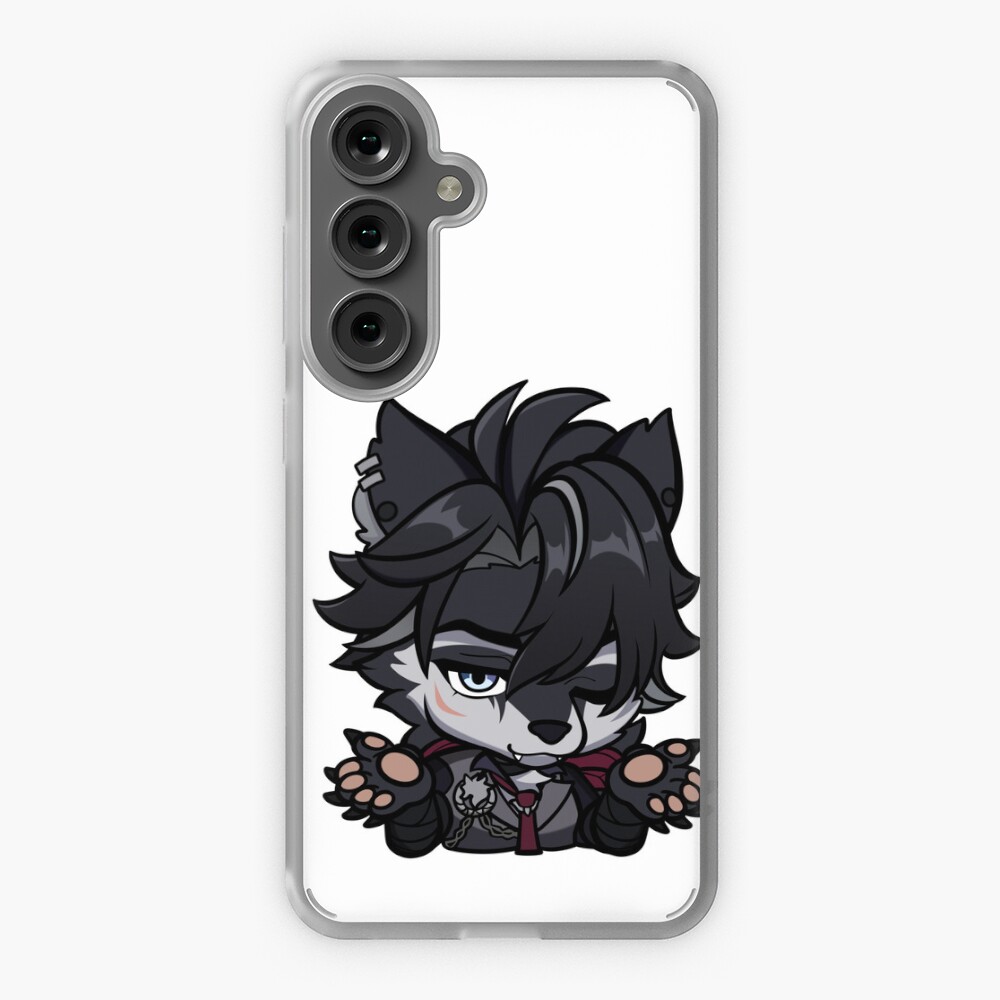 "Chibi Wolf Wriothesley" Sticker for Sale by DeebyFeeby | Redbubble