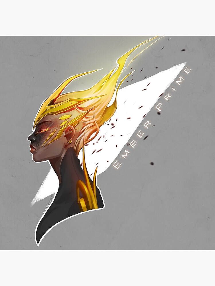 "Warframe: Ember Prime" Poster for Sale by Michelle Bos | Redbubble