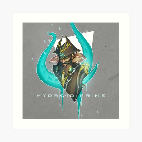 "Warframe: Hydroid Prime" Art Print by ArtofTheBos | Redbubble