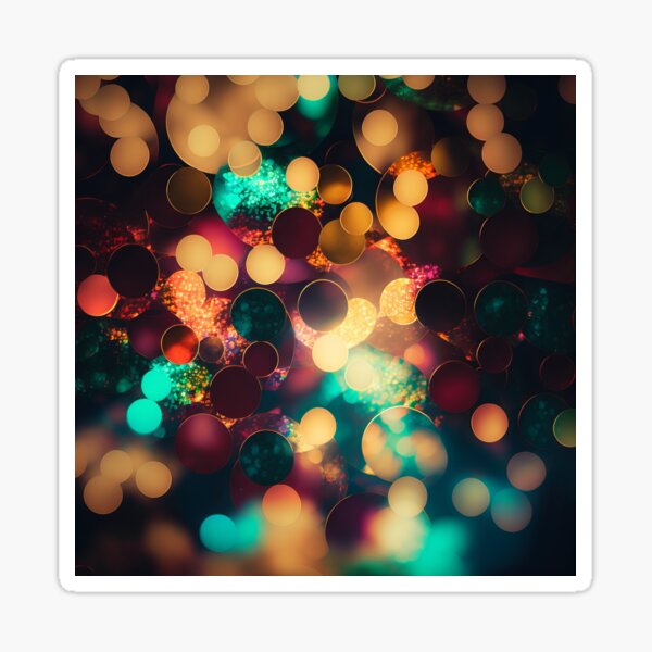 "Colorful sequins" Sticker for Sale by abruner27 | Redbubble