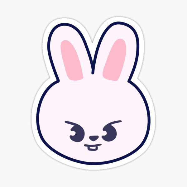 "STRAY KIDS (SKZOO) Lee Know’s Character Leebit’s Face " Sticker for ...