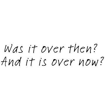 "Is It Over Now Taylor Swift Lyrics - Version 1" Sticker for Sale by ...