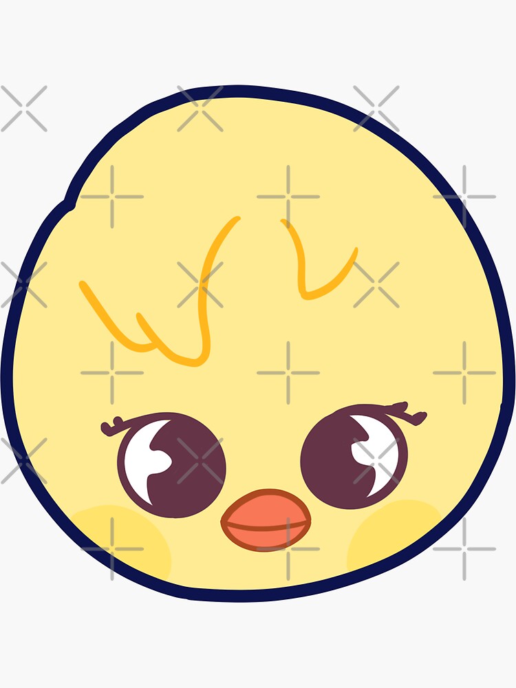 "STRAY KIDS (SKZOO) Felix’s Character Bbokari’s Face " Sticker for Sale ...