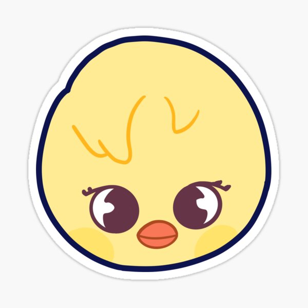 "STRAY KIDS (SKZOO) Felix’s Character Bbokari’s Face " Sticker for Sale ...