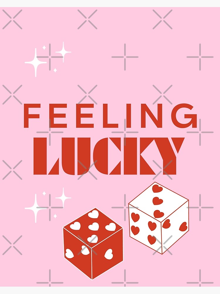 "Feeling Lucky, Lucky Girl, Luckiest Girl, Inspirational, Preppy, Pink ...