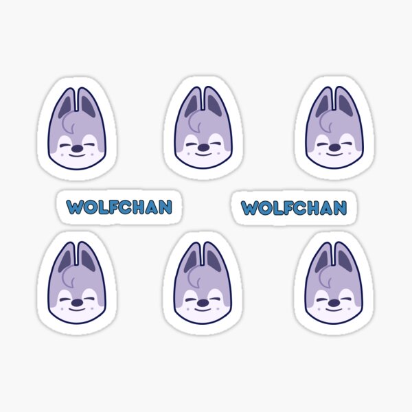 "STRAY KIDS (SKZOO) Bang Chan’s Character Wolf Chan 8 Piece Set ...