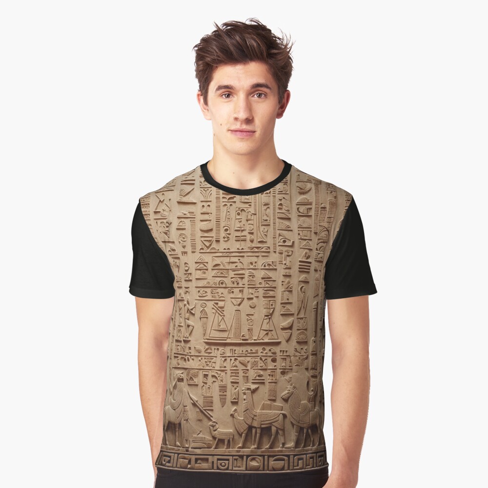 "Ancient Wisdom: A Sumerian Cuneiform Homage B" Poster for Sale by ...