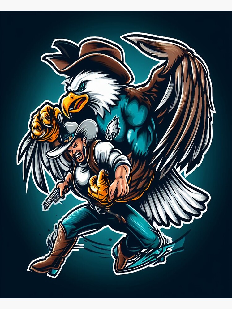 "Eagles Beat Dallas Design" Sticker for Sale by PhillySportz | Redbubble