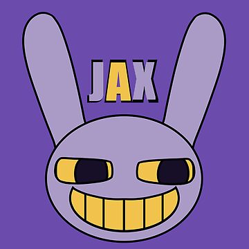 "Jax with Name (The Amazing Digital Circus)" Poster for Sale by ...