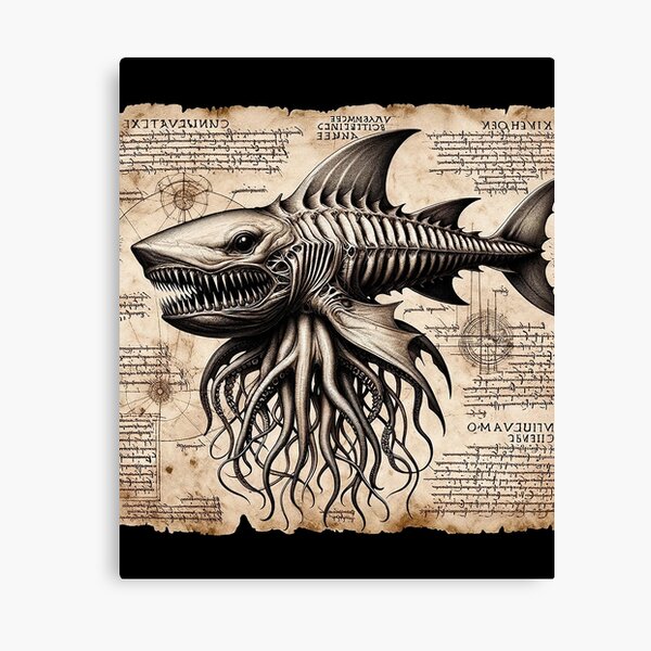 Diagrama De Esqueleto De Tiburon