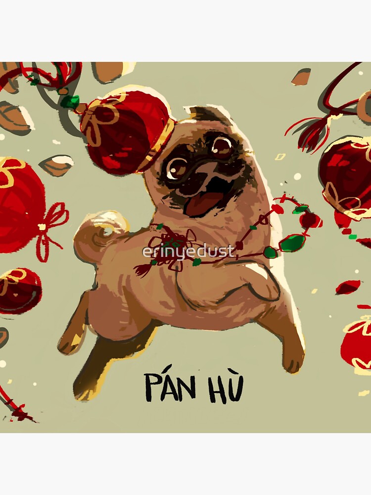 "Mytho doggos Panhu" Sticker for Sale by erinyedust | Redbubble