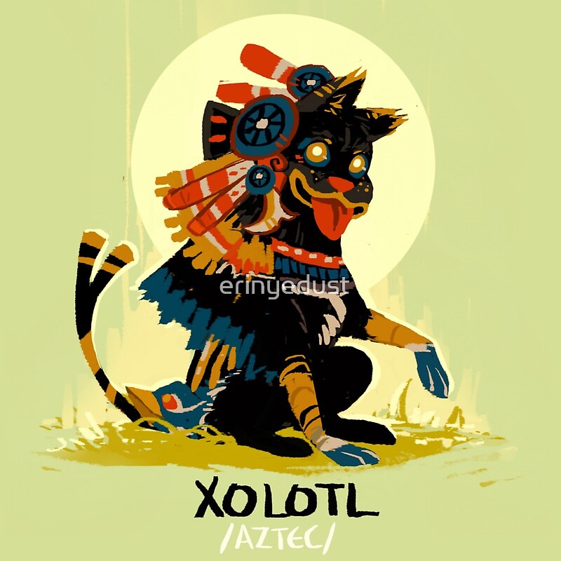 "Mytho doggos Xolotl" by erinyedust | Redbubble