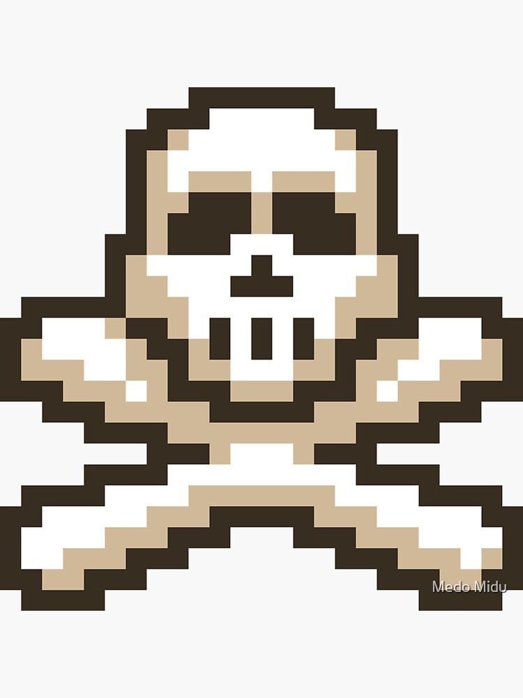 "PK Skull OSRS" Sticker for Sale by Medo Midu | Redbubble