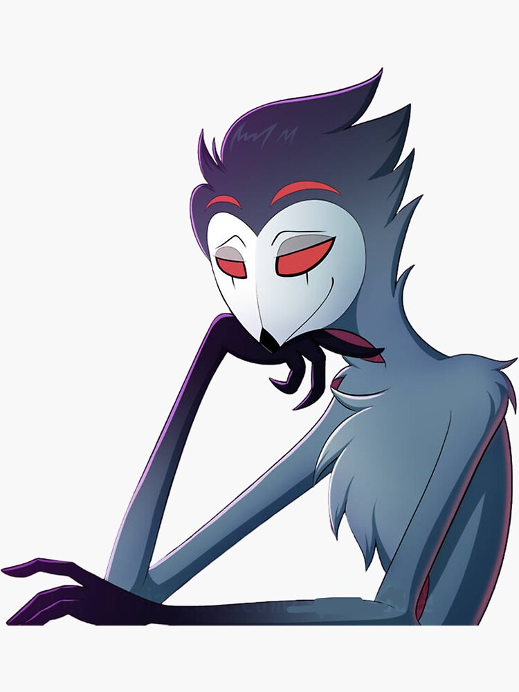 "Stolas - Helluva Boss" Sticker for Sale by Lissandrojim | Redbubble