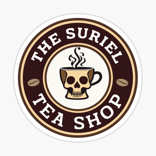 "The Suriel Tea Shop ACOTAR Sticker Sticker" Sticker for Sale by ...