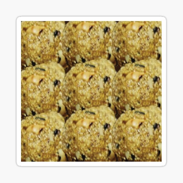 "Indian Sweets Mithai Tilgul Til Ladoo Sweet Food" Sticker for Sale by ...