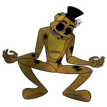 "Golden Freddy Sticker (Magma Ren Design) " Sticker for Sale by ...