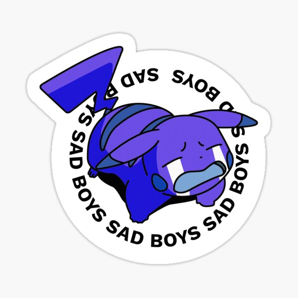 "SAD BOYS" Sticker for Sale by jjosedubonn | Redbubble