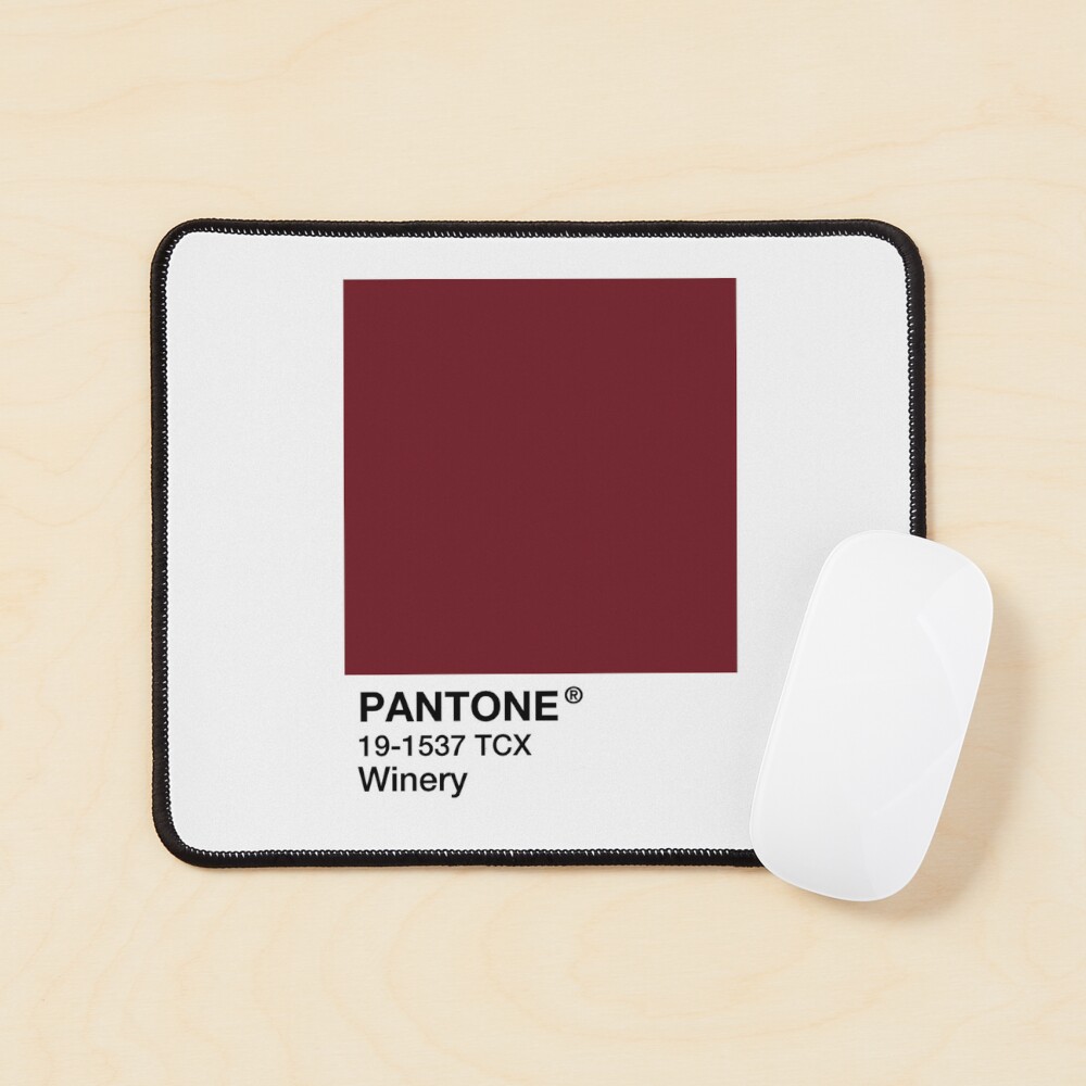 "Pantone Winery, Red / Maroon" Poster for Sale by Mushroom-Gorge ...