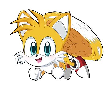 "Tails Chibi" Sticker for Sale by LalaLaurie | Redbubble