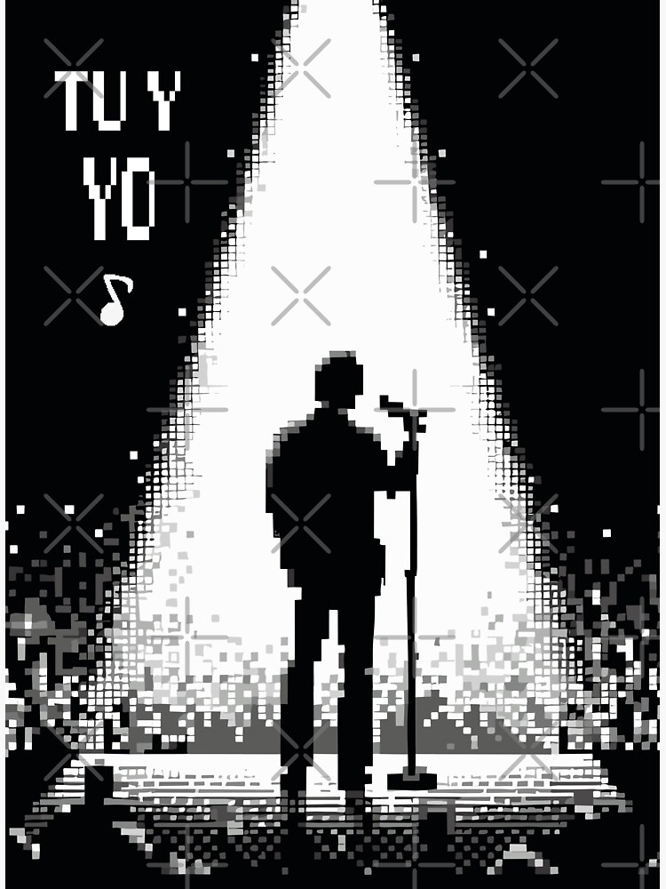 "Luis Miguel You And I Pixel Art" Sticker by Polarisdg | Redbubble