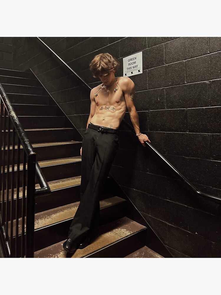 "Johnny Orlando shirtless " Sticker for Sale by Gio Cardona | Redbubble