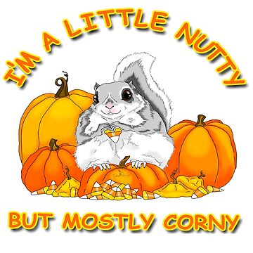 "Nutty and Corny " Sticker for Sale by cameoivory | Redbubble
