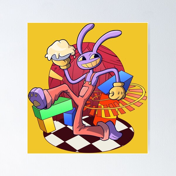 "The Amazing Digital Circus - Jax" Poster for Sale by PaulTeeGeist ...