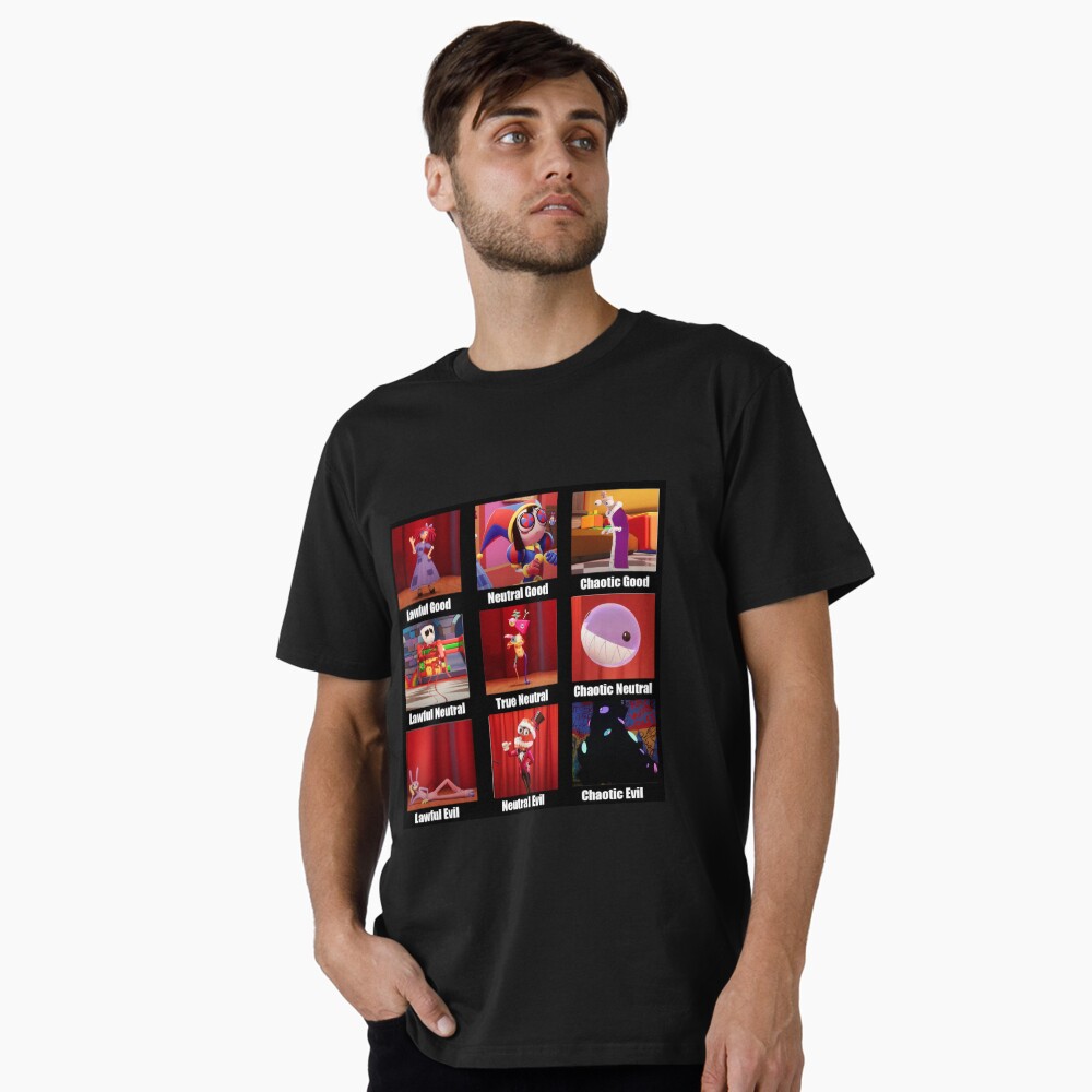 "The amazing digital circus alignment chart" Sticker for Sale by ...