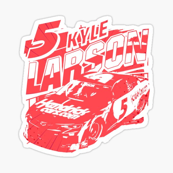 "kyle larson" Sticker for Sale by kebawak | Redbubble