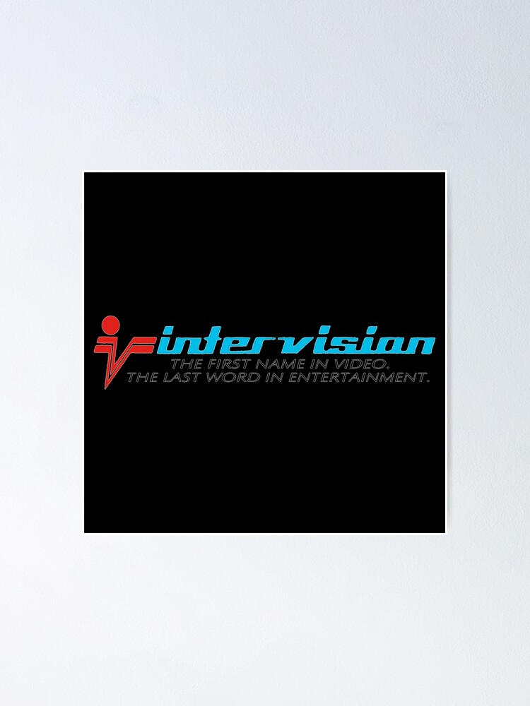 Póster «INTERVISIÓN Video VHS logo» de LaTerruer | Redbubble