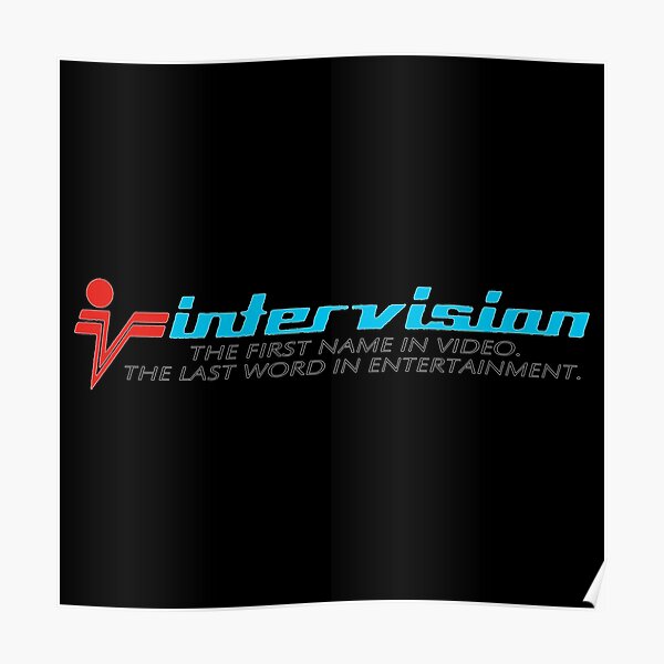 "INTERVISION Video VHS logo" Poster for Sale by LaTerruer | Redbubble