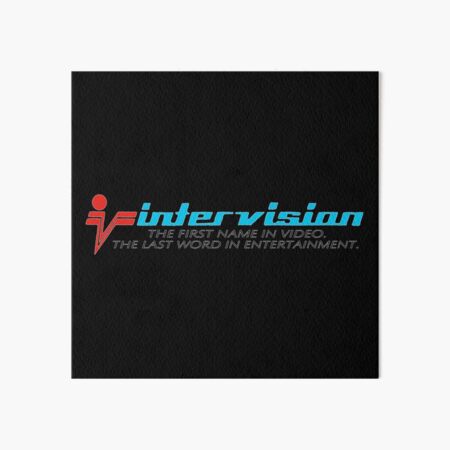 "INTERVISION Video VHS logo" Art Board Print by LaTerruer | Redbubble