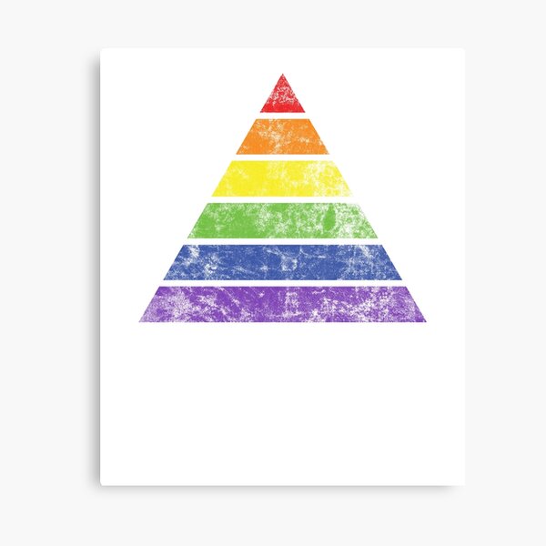 "LGBTQ TRIANGLE Upside Down Triangle Rainbow Pride Triagle Design Gay ...