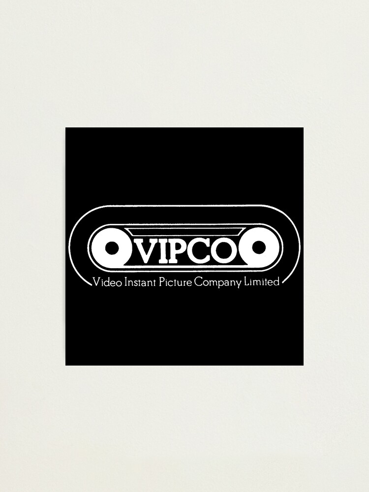 "VIPCO Video VHS logo" Photographic Print by LaTerruer | Redbubble