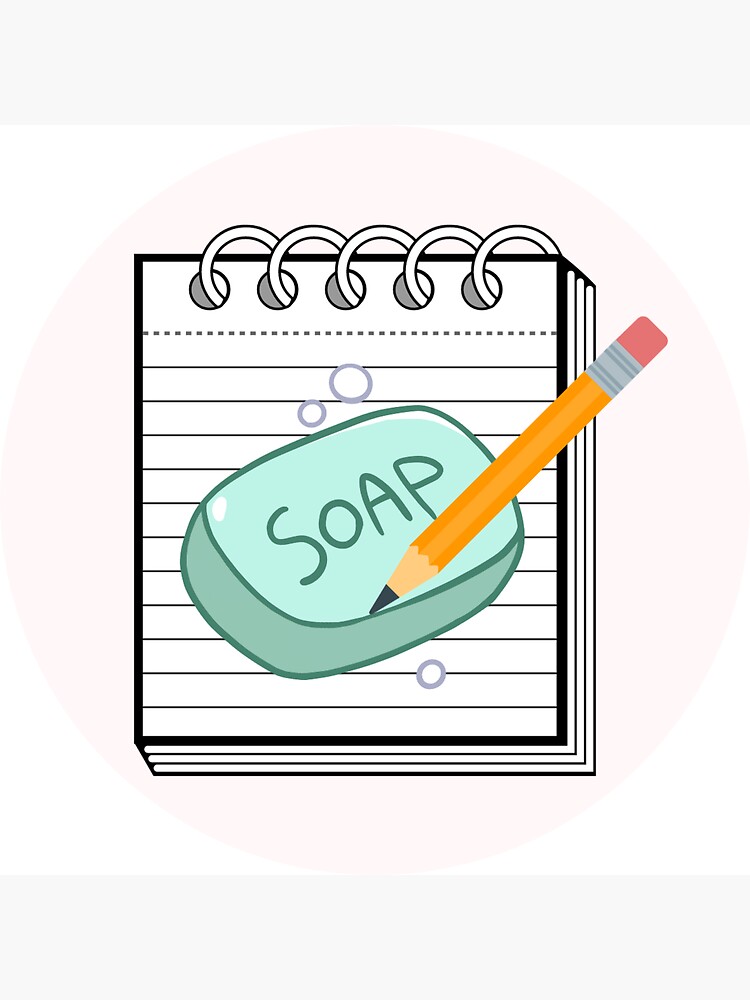 "Soap Note" Sticker for Sale by OTave | Redbubble