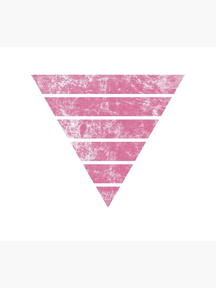 "LGBTQ TRIANGLE HOODIE USD PINK Upside Down Triangle Lesbian Design ...