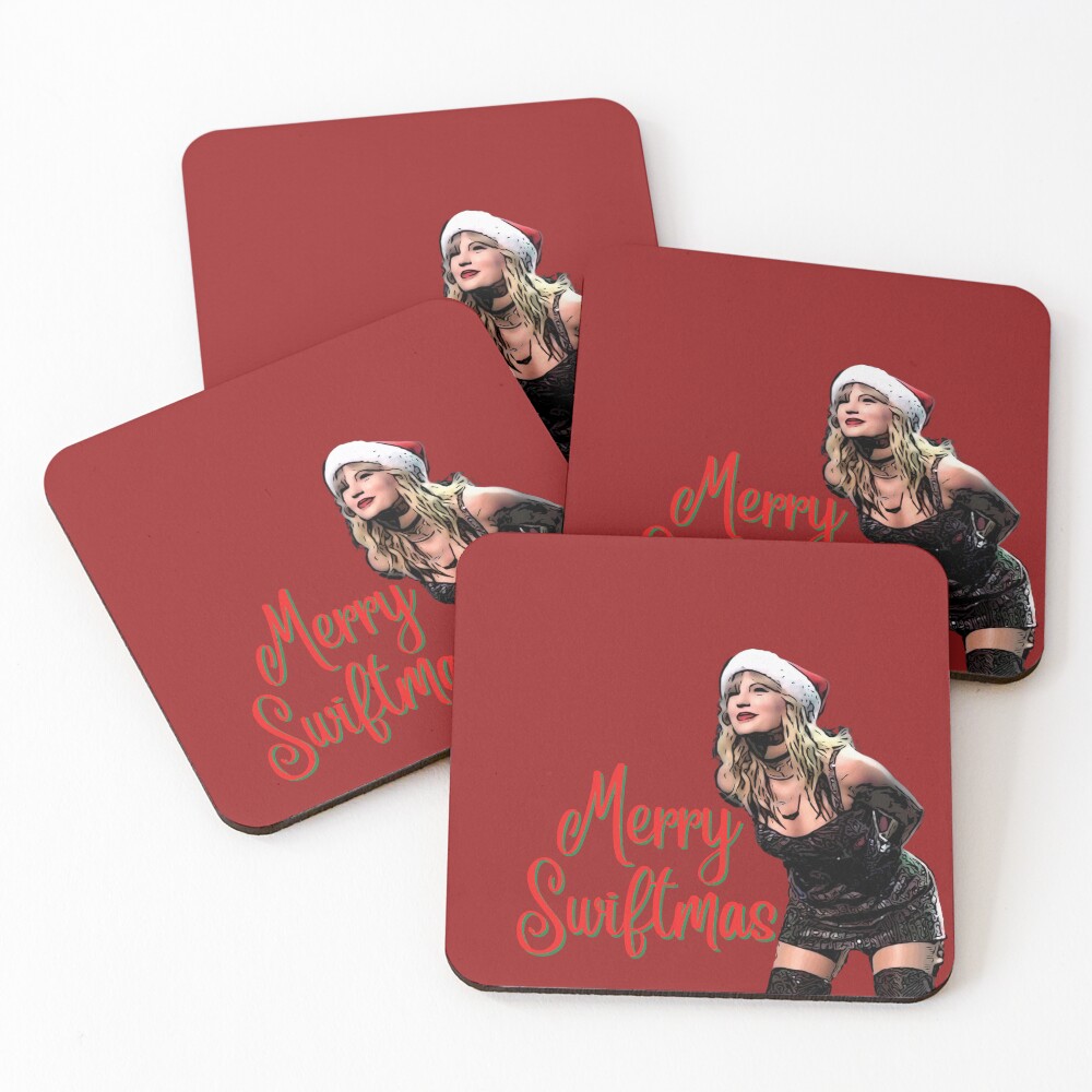 "Taylor Swift Swiftmas Red" Sticker for Sale by danimaldoodles | Redbubble