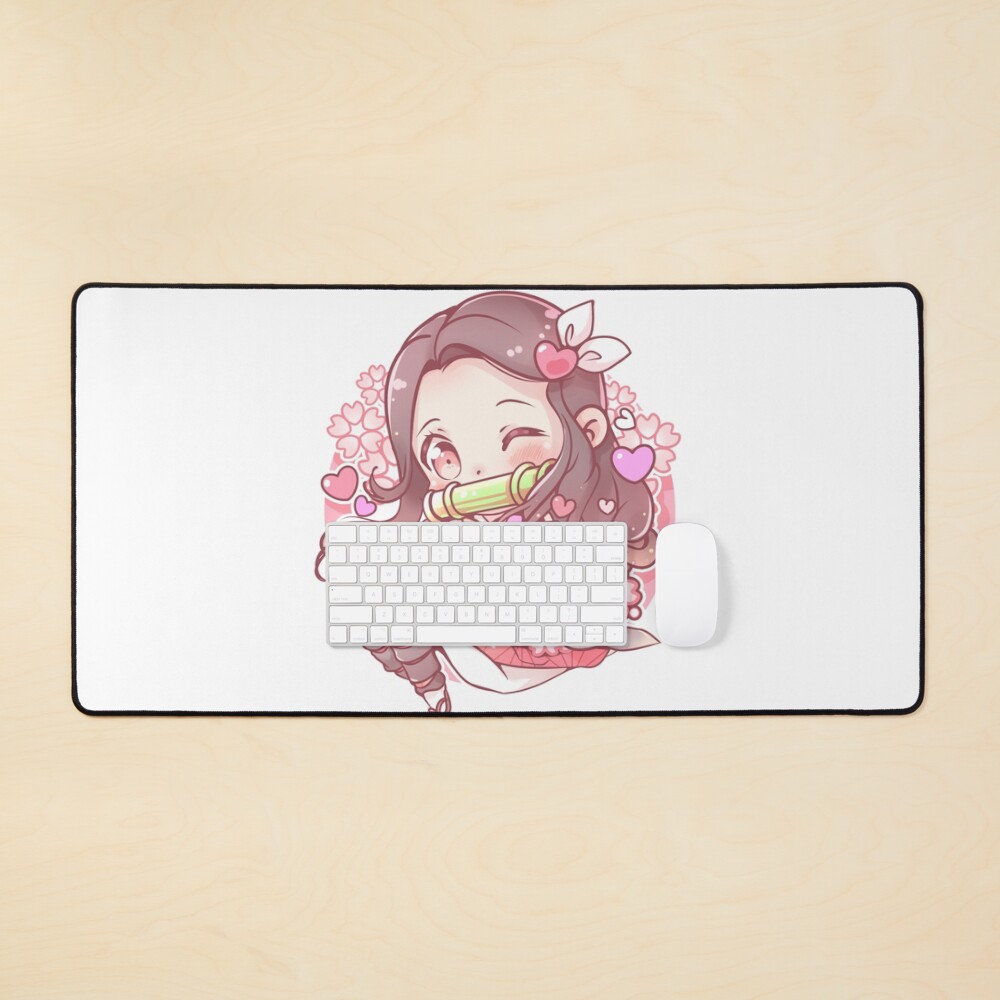 "Cute Nezuko Demon Slayer Fanart" Sticker for Sale by mumeaw | Redbubble